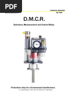 Technical Manual DMCR 315 EN | PDF | Relay | Switch