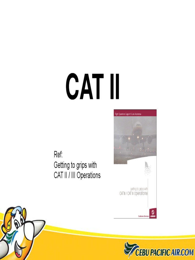 Understanding CAT II Approach Standards | PDF | Runway | Aeronautics