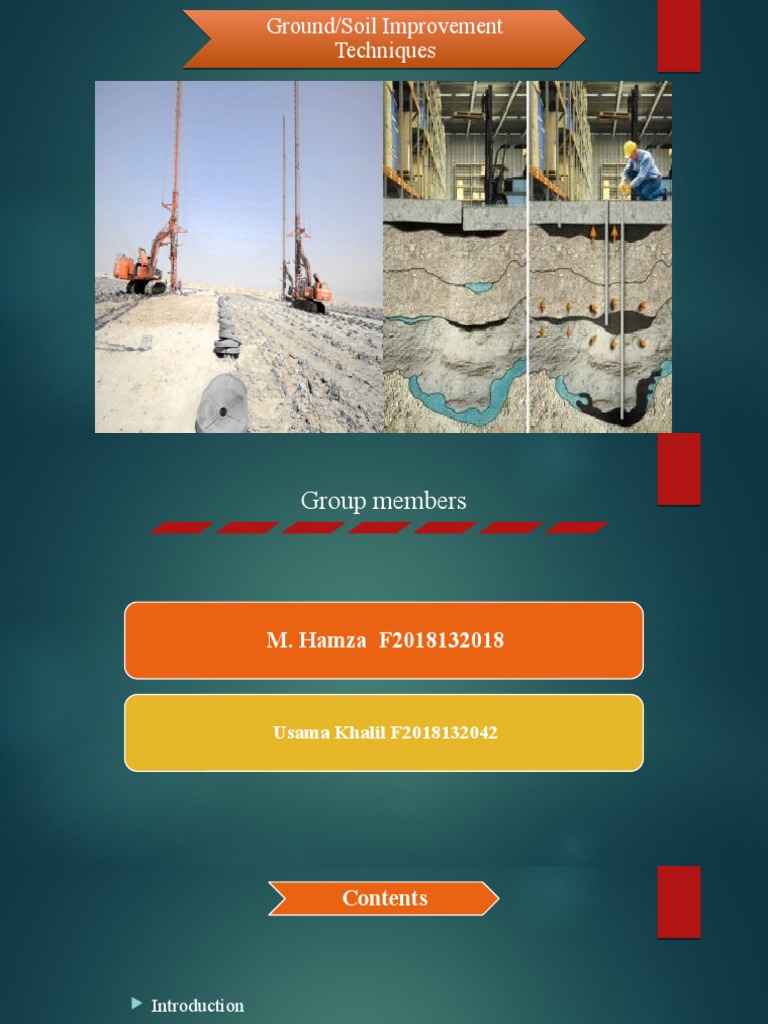 A Comprehensive Guide to Common Ground Improvement Techniques for ...