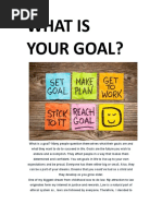 SNHU 107 Module Four Journal | PDF | Goal