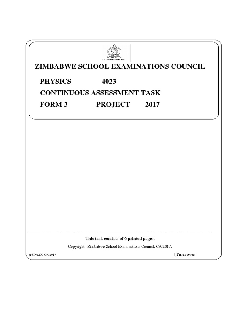 4023 Physics Form 3 Project | PDF | Usability | Learning