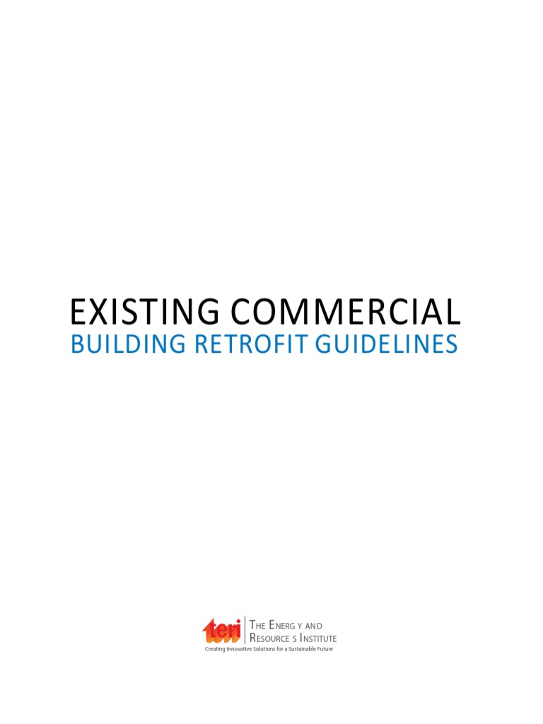 Existing Commercial Building Retrofit Guidelines | PDF | Efficient ...