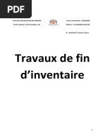 La Régularisation Des Stocks | PDF | Inventaire | Comptabilité