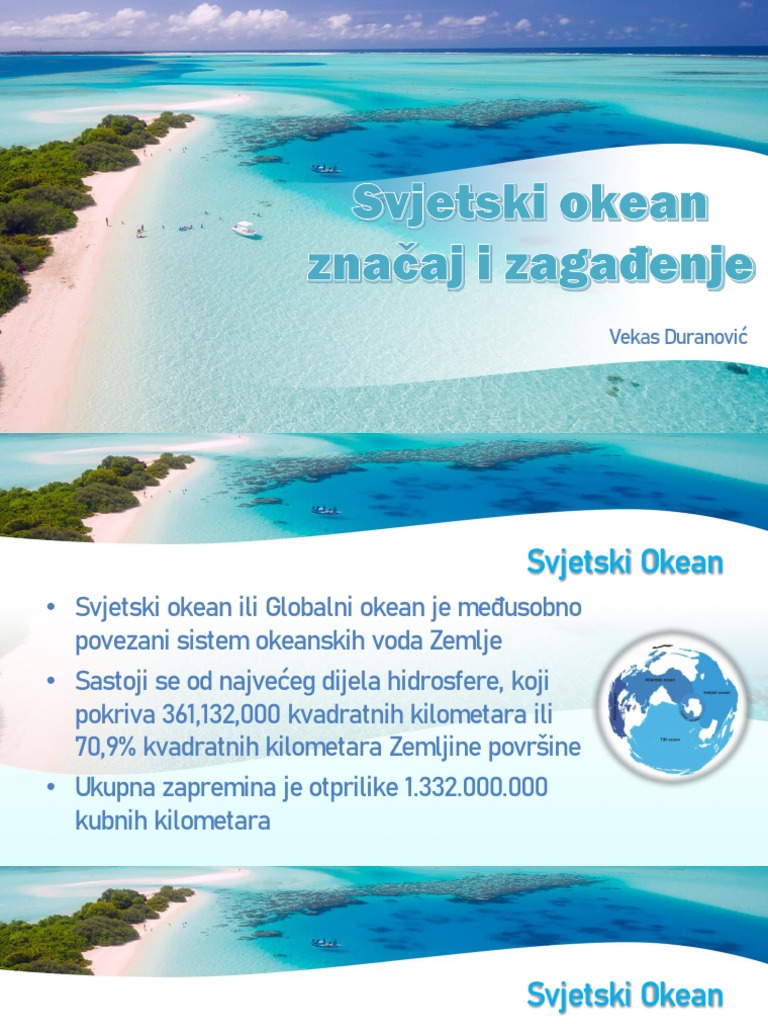 Svjetski Okean Prezentacija | PDF