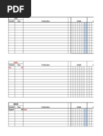 Pro-Forma Journal Entries | PDF | Financial Accounting | Accounting