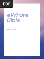 The Ewhore Method SocialMedia Edition PDF | PDF | Internet Forum | Snapchat