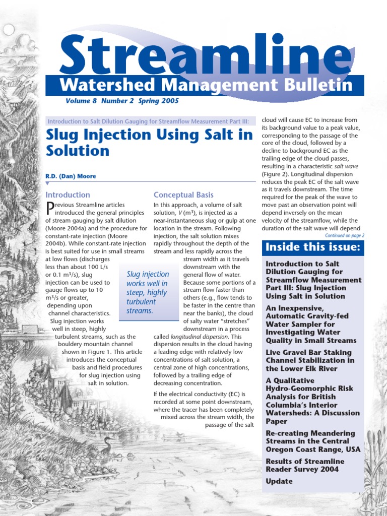 Slug Injection Using Salt in Solution: Inside This Issue | PDF ...