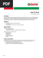Castrol Alpha SP 150 Data Sheet | PDF | Lubricant | Gear