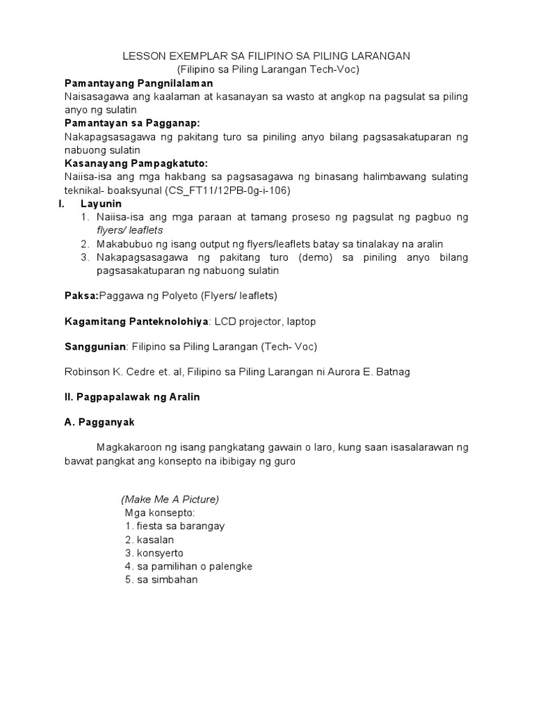 Paggawa NG Flyers | PDF