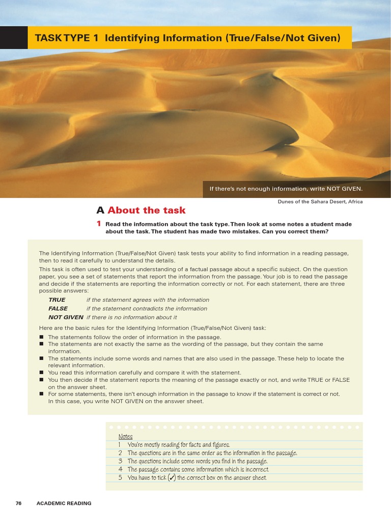 Ielts-Academic-Reading-Task-Type-1-Identifying Information ...