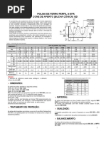 Tabela Rosca Fina Polegada | PDF