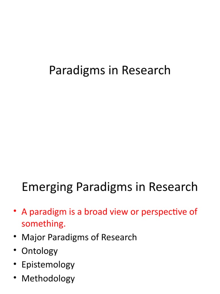 25 Paradigms of Research | PDF | Deductive Reasoning | Positivism