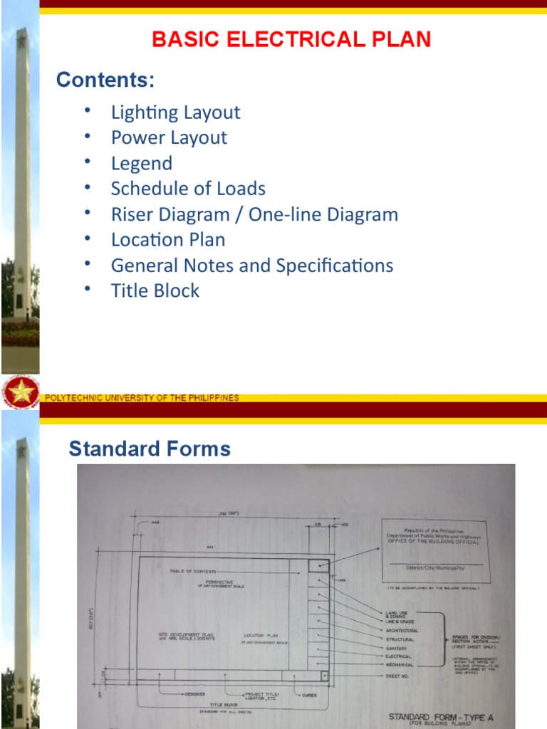 Basic Electrical Plan: Contents | PDF | Wire | Electrical Wiring