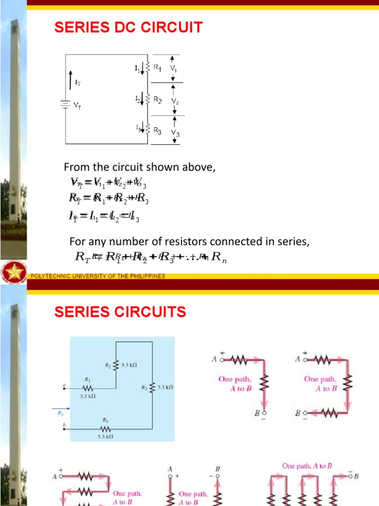 Series DC Circuit: From The Circuit Shown Above | PDF | Series And ...