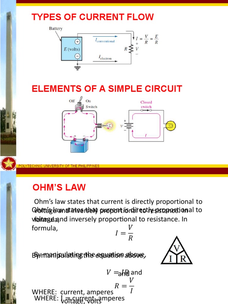 8 and 9. Simple Elctric Circuit & Ohms Law | PDF