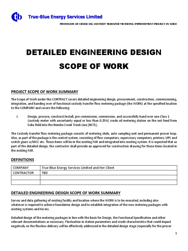 Detailed Design | PDF | Specification (Technical Standard) | Audit