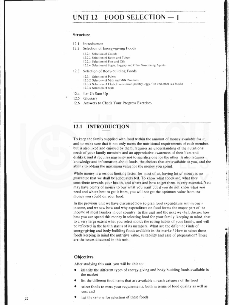 Unit 12 PDF | PDF | Rice | Cereals