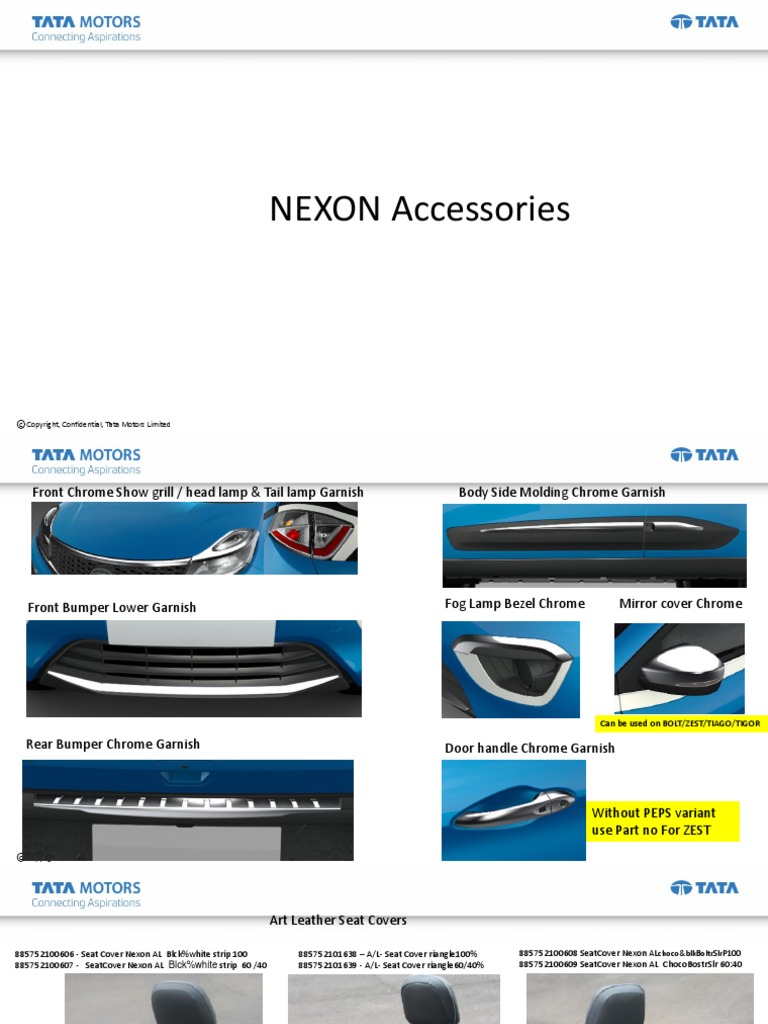 Nexon Accessories | PDF | Technology & Engineering