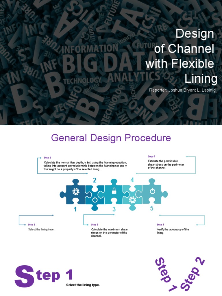 Design of Channel With Flexible Lining | PDF | Shear Stress | Stress ...