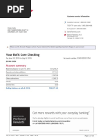 Bank of America Bank Statement - 1 | PDF | Finance & Money Management