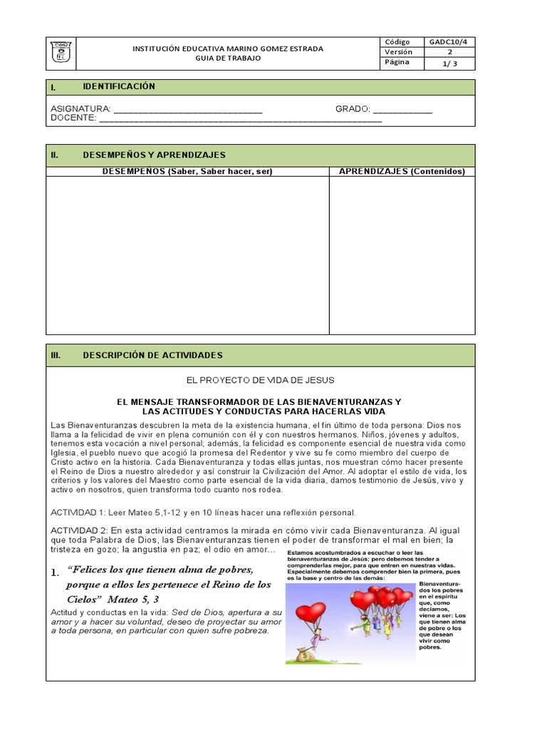 Guia Religion Decimo Periodo 2 | Descargar gratis PDF ...