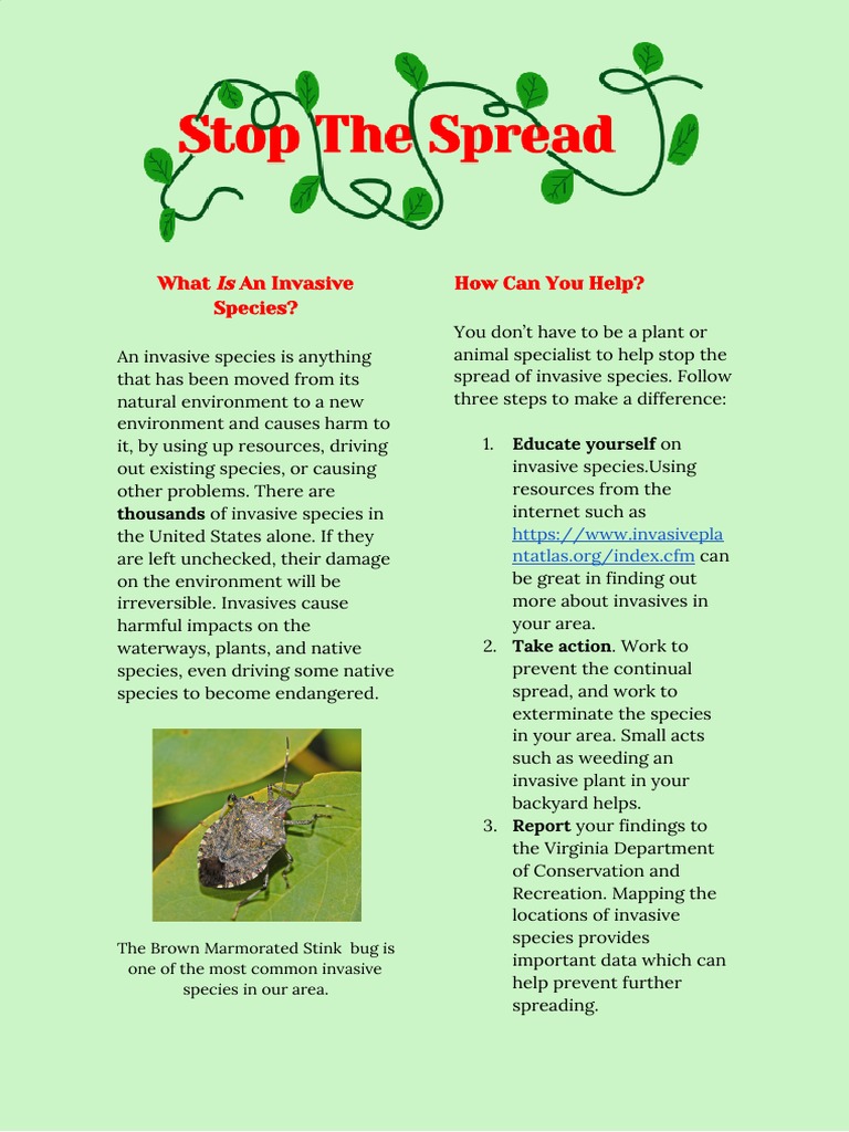 What Is An Invasive Species? How Can You Help? | PDF | Home & Garden