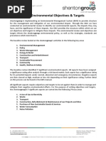 Health and Safety Objectives Plan | PDF | Occupational Safety And ...