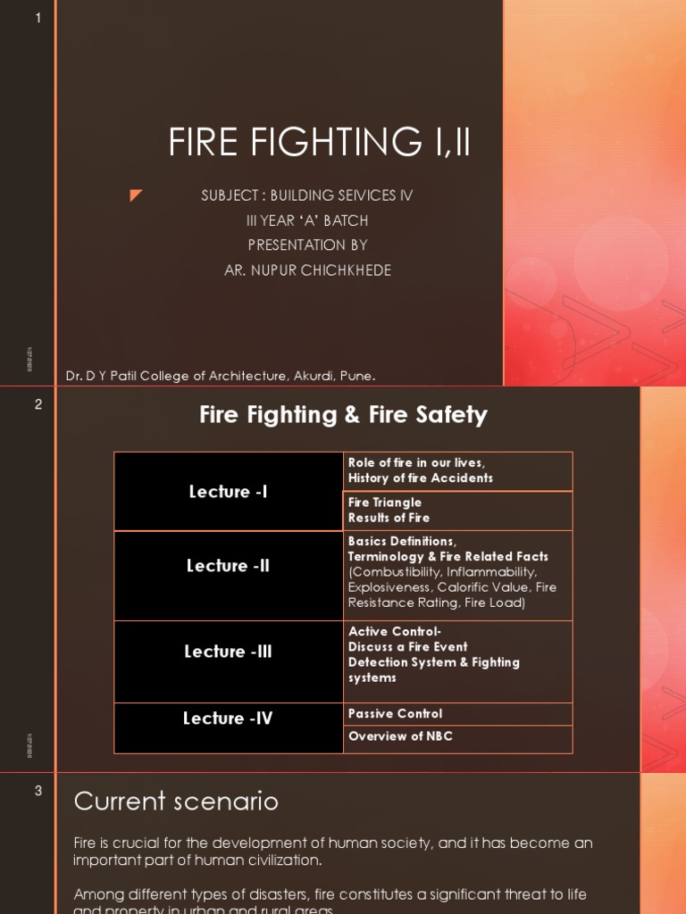 Fire Fighting I.ii 2020 | Download Free PDF | Combustion | Fires