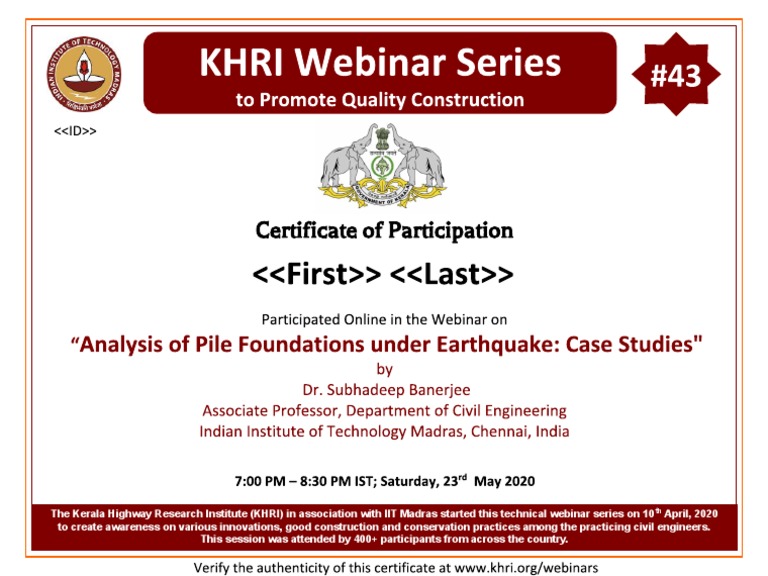 Sample Certificate | PDF