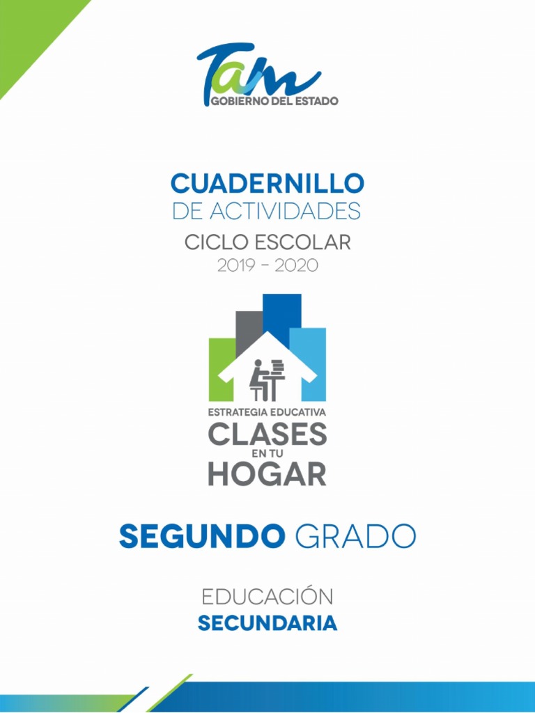 Cuadernillo Secundaria Segundo Grado | PDF | Histograma | Espectro ...