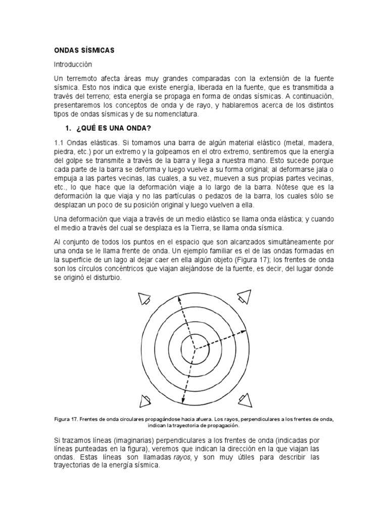 Ondas Sísmicas | PDF | Olas | Temblores