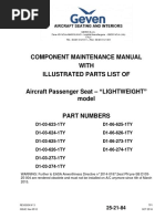 CMM (Component Maintenance Manual) Index: Cat Ata No. CAI Part Number ...