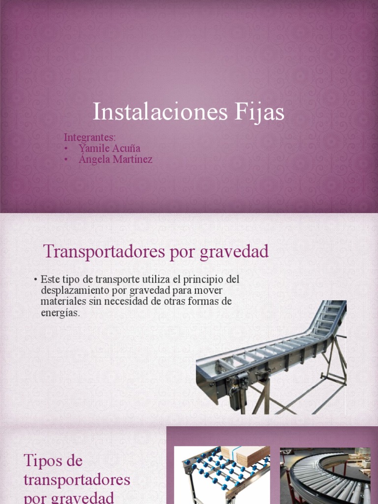 Instalaciones Fijas | PDF