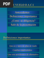 Como Llenar Plan de Vuelo | PDF | Aeronave | Reglas de vuelo visual