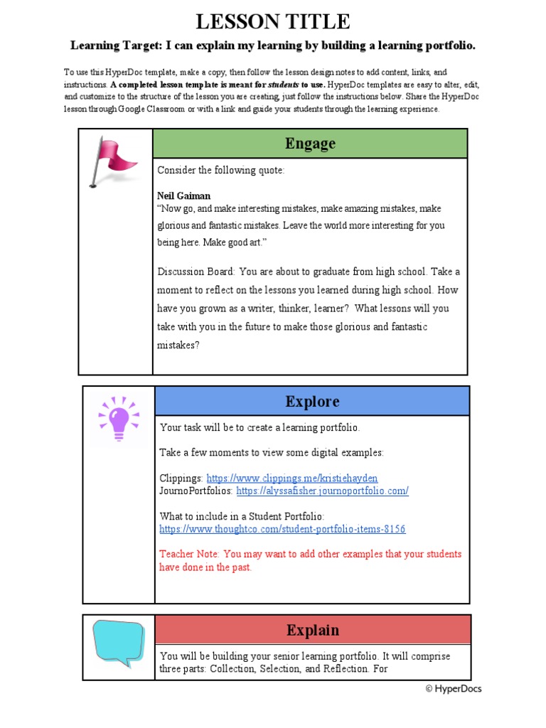 Ap English Senior Portfolio | PDF | Essays | Writers