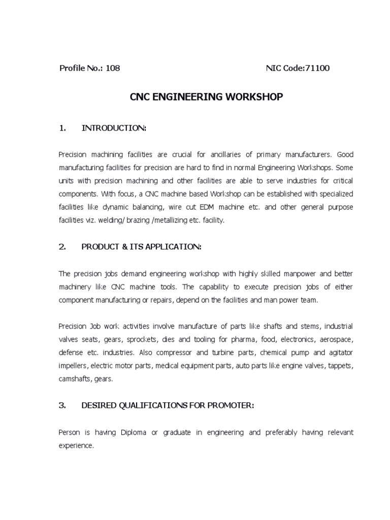 CNC Engineering Workshop | PDF | Machining | Forging