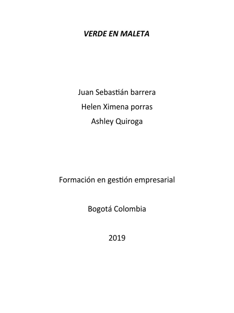 Proyecto Final Sena | PDF | Residuos | Institución