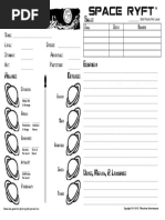 Mutants and Masterminds Third Edition Character Sheet | PDF
