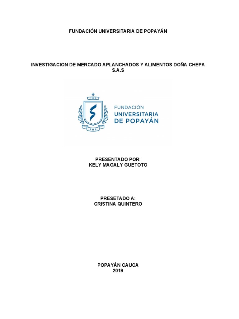 Aplanchado Doña Chepa | PDF | Análisis FODA | Marketing