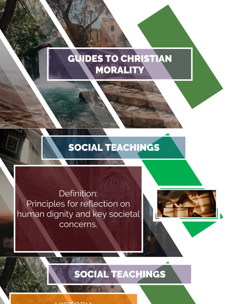 Guides To Christian Morality | PDF | Catholic Social Teaching | Applied ...