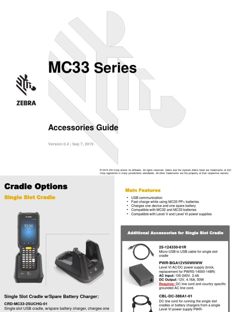 MC33 Series Configuration and Accessories Guide | PDF | Power Supply ...