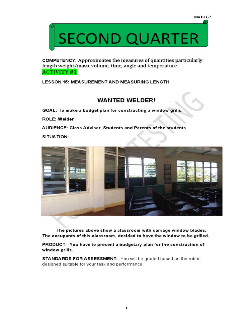 Math - Grade 7 - LM. Contextualized and Localized Activities For Math ...