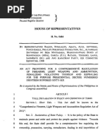 RA 10591: Firearms Regulation Act | PDF | Handgun | Firearms