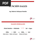 Sales Oxisales Básicas | PDF | Ácido | Ion