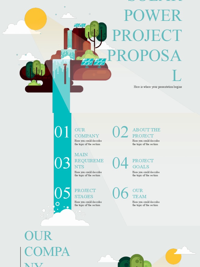 Solar Power Project Proposal | PDF | Planets | Solar System