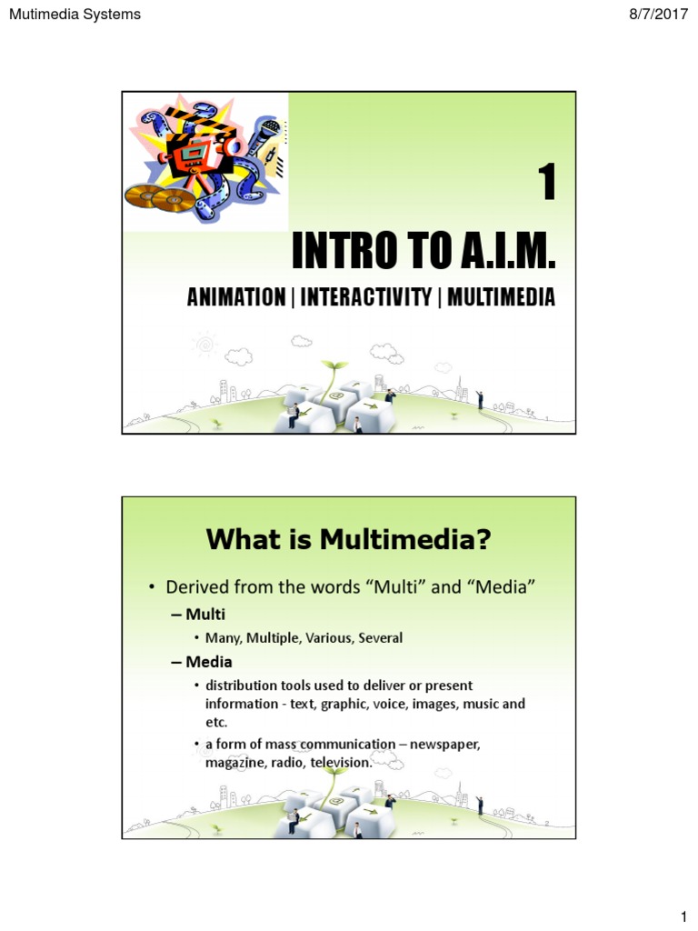 Intro To AIM | PDF | Multimedia | Graphics