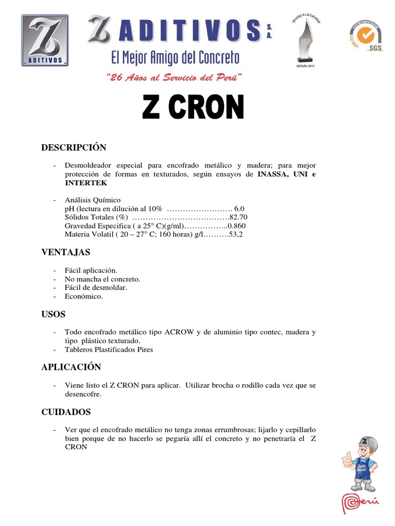 Z Cron PDF | PDF | Hogar, jardinería y bricolaje | Ciencia y matemáticas