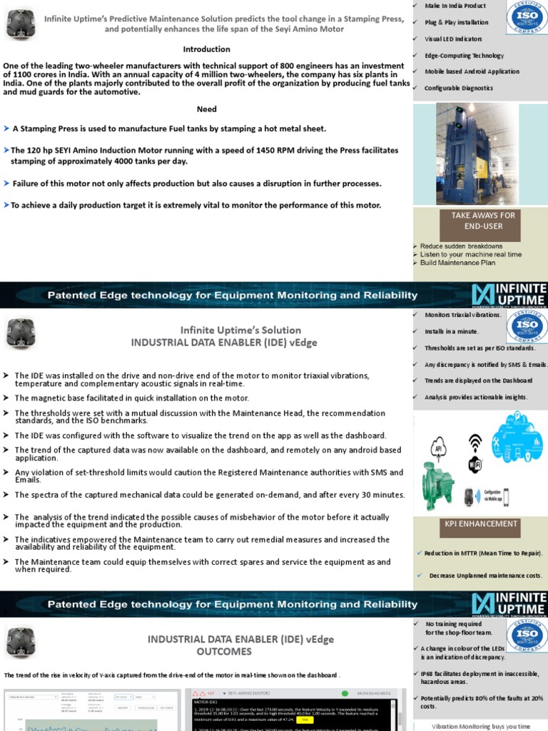 Automotive Industry Predictive Maintenance - Case Studies - Infinite ...