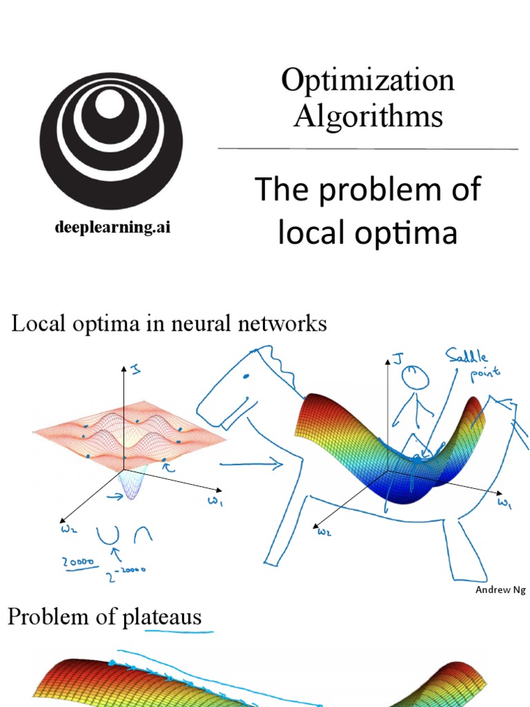 Optimization Algorithms: The Problem of Local Optima | PDF