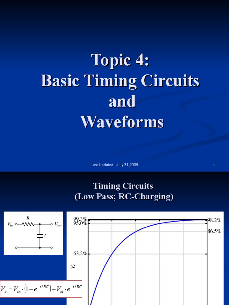 Basic Timing Circuits & Waveforms | PDF | Electrical Engineering ...